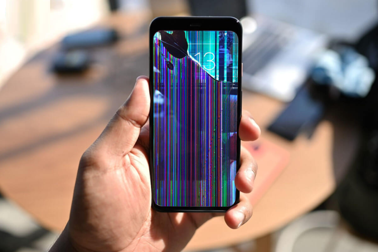 10 formas de solucionarlo Líneas verticales en la pantalla del teléfono ...